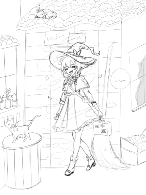 Line Art- Not Colored Yet - ibisPaint