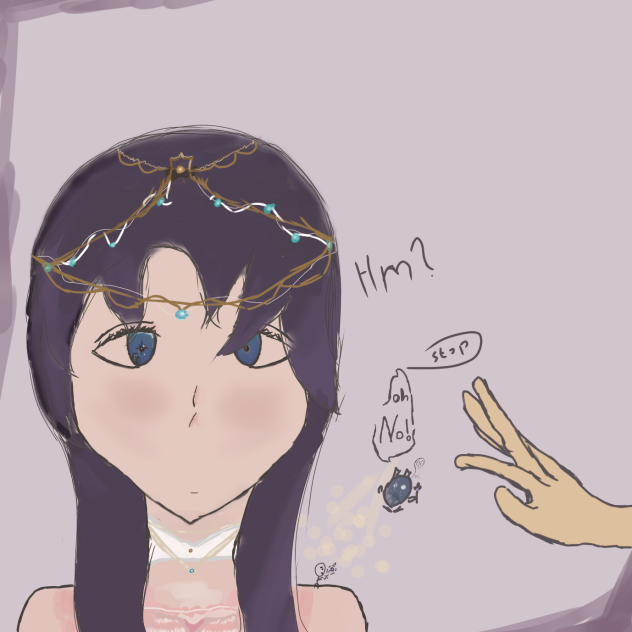 She won’t show it - ibisPaint