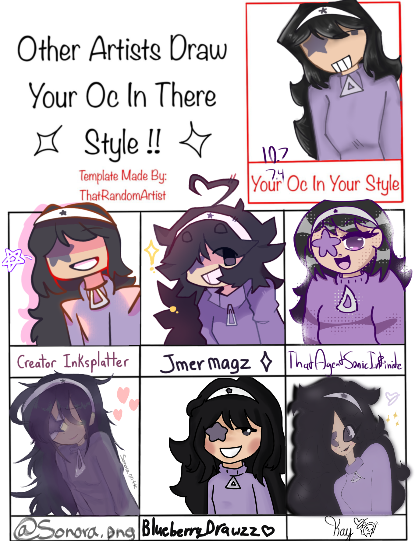 Draw an oc in my style ! - ibisPaint