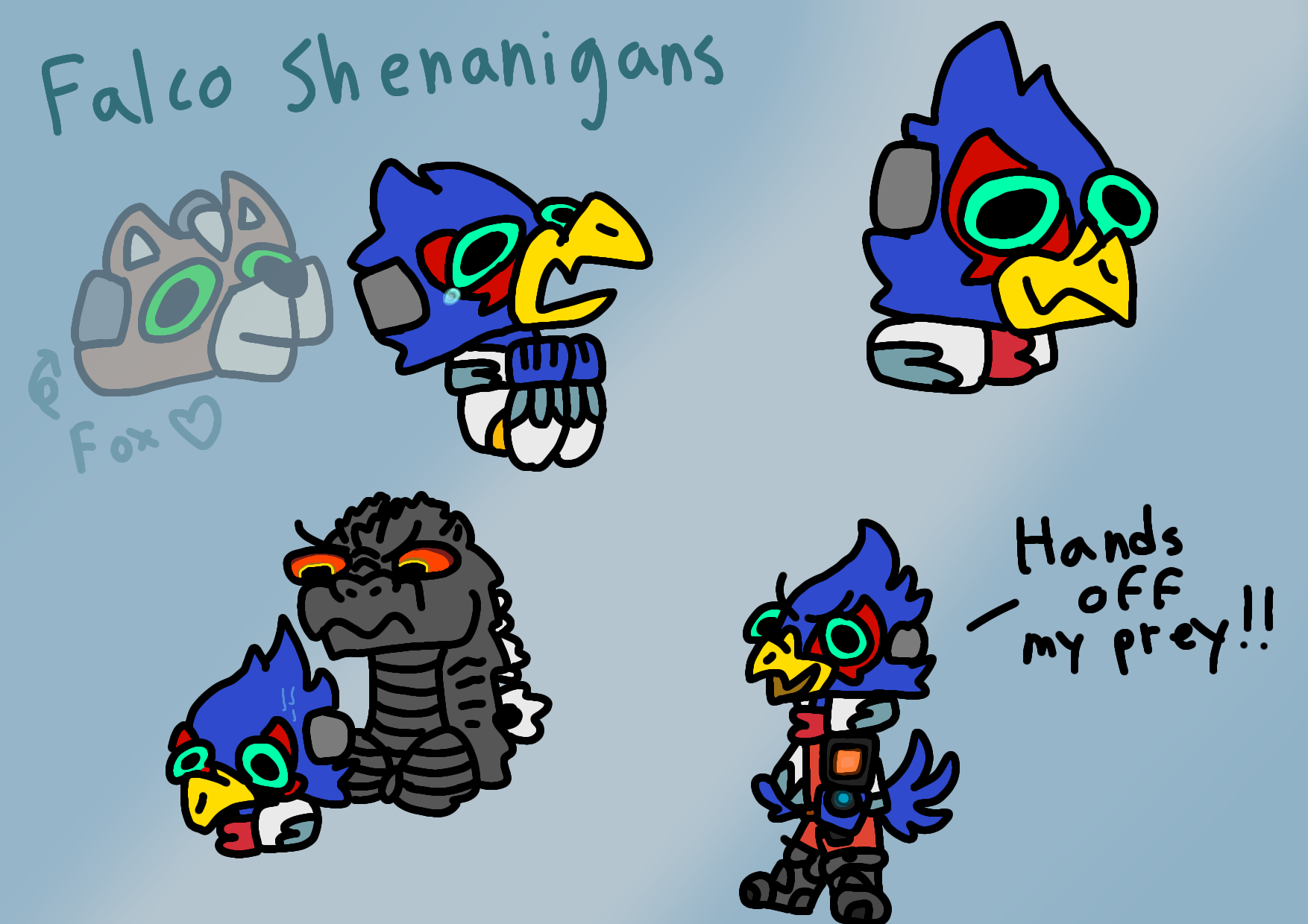 Falco Shenanigans - ibisPaint