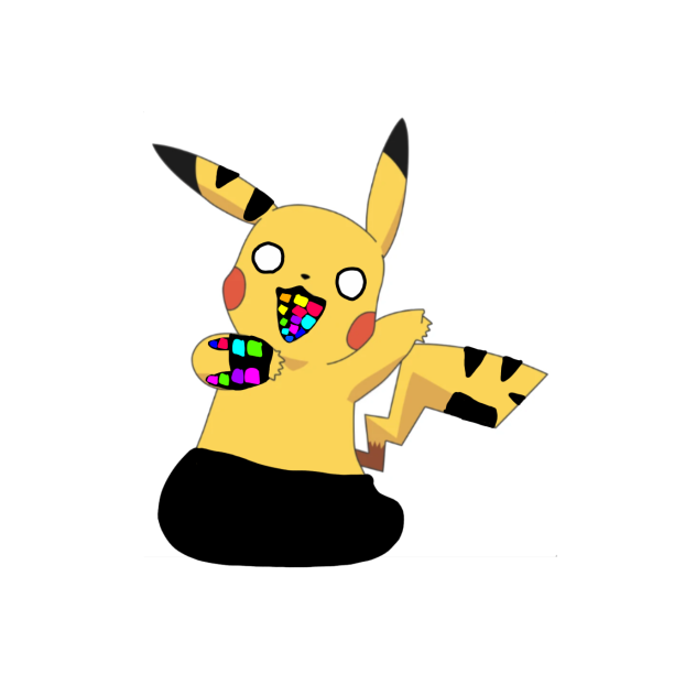Pibby Pikachu - ibisPaint