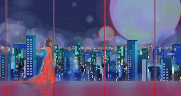 Night City - ibisPaint