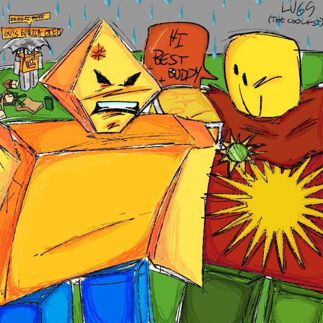 Roblox characters - ibisPaint