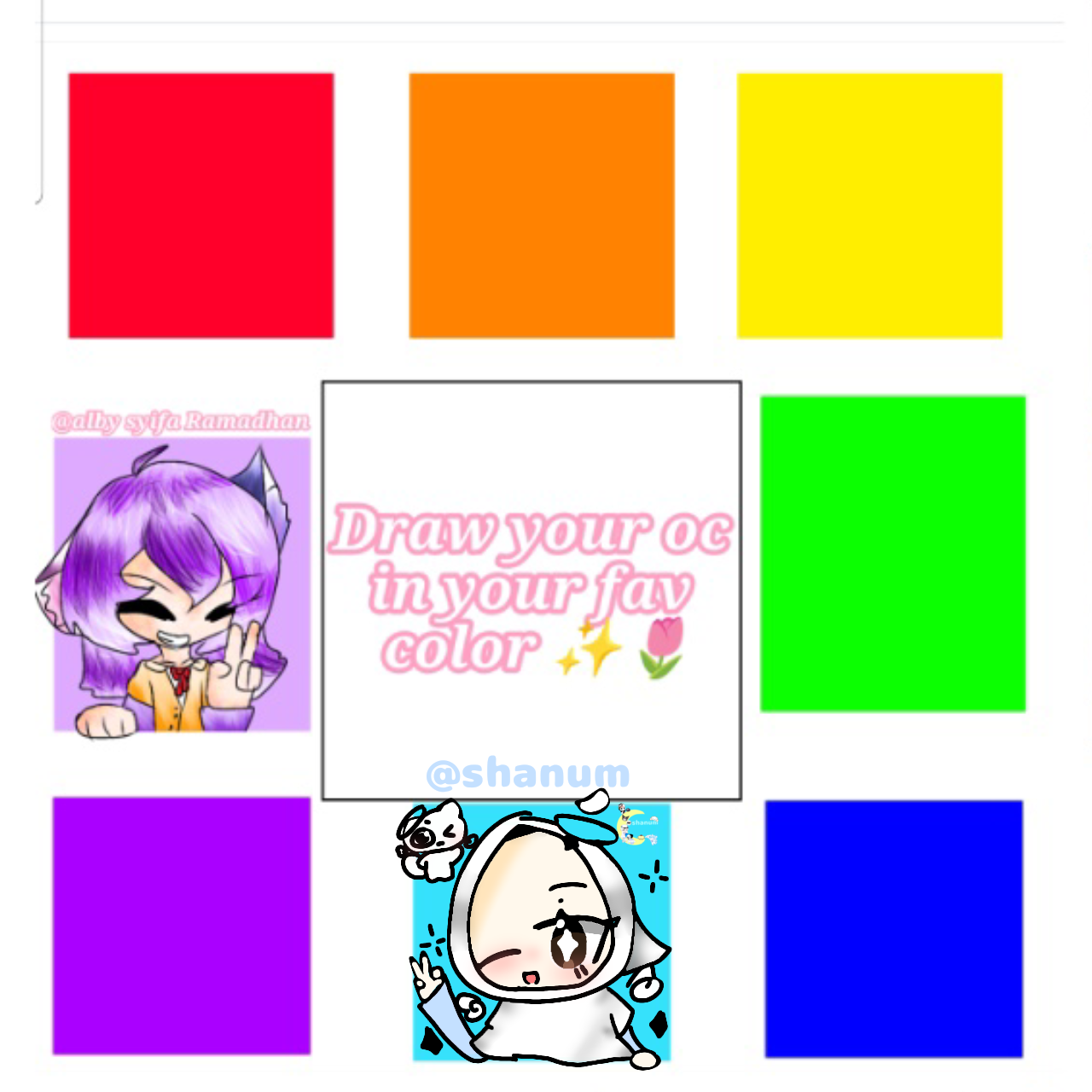 fav color collab - ibisPaint