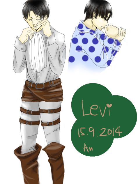 ポージング練習-Levi - ibisPaint