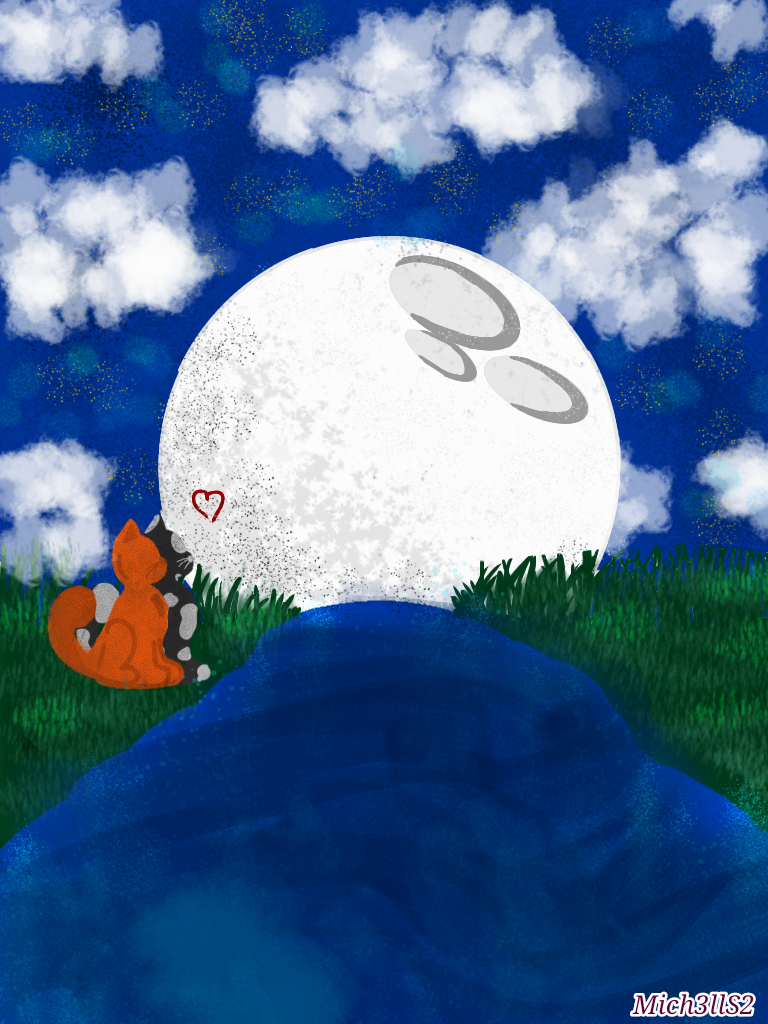 lua cheia - ibisPaint