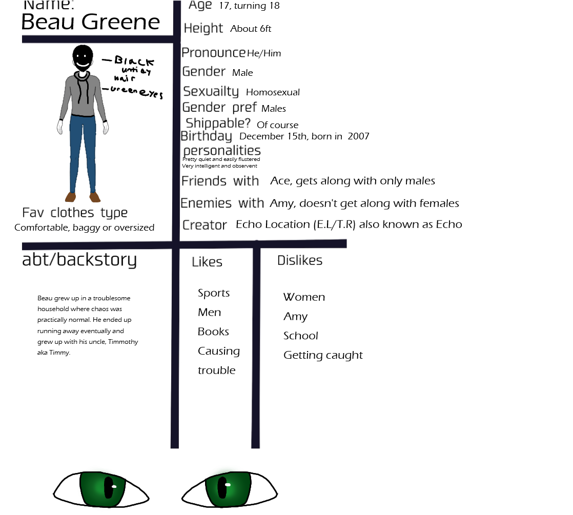 Beau Green - CRIMES CS REUPLOAD - ibisPaint