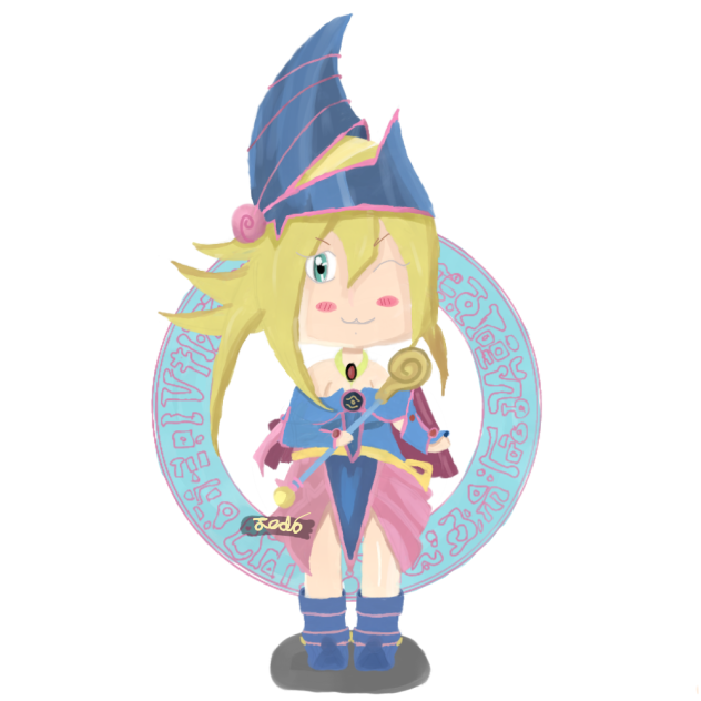 dark magician girl - ibisPaint