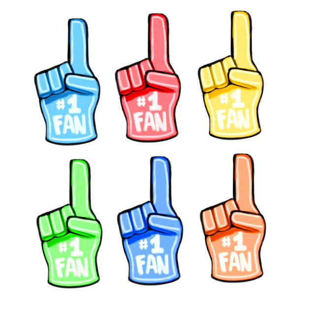 cheering gloves - ibisPaint