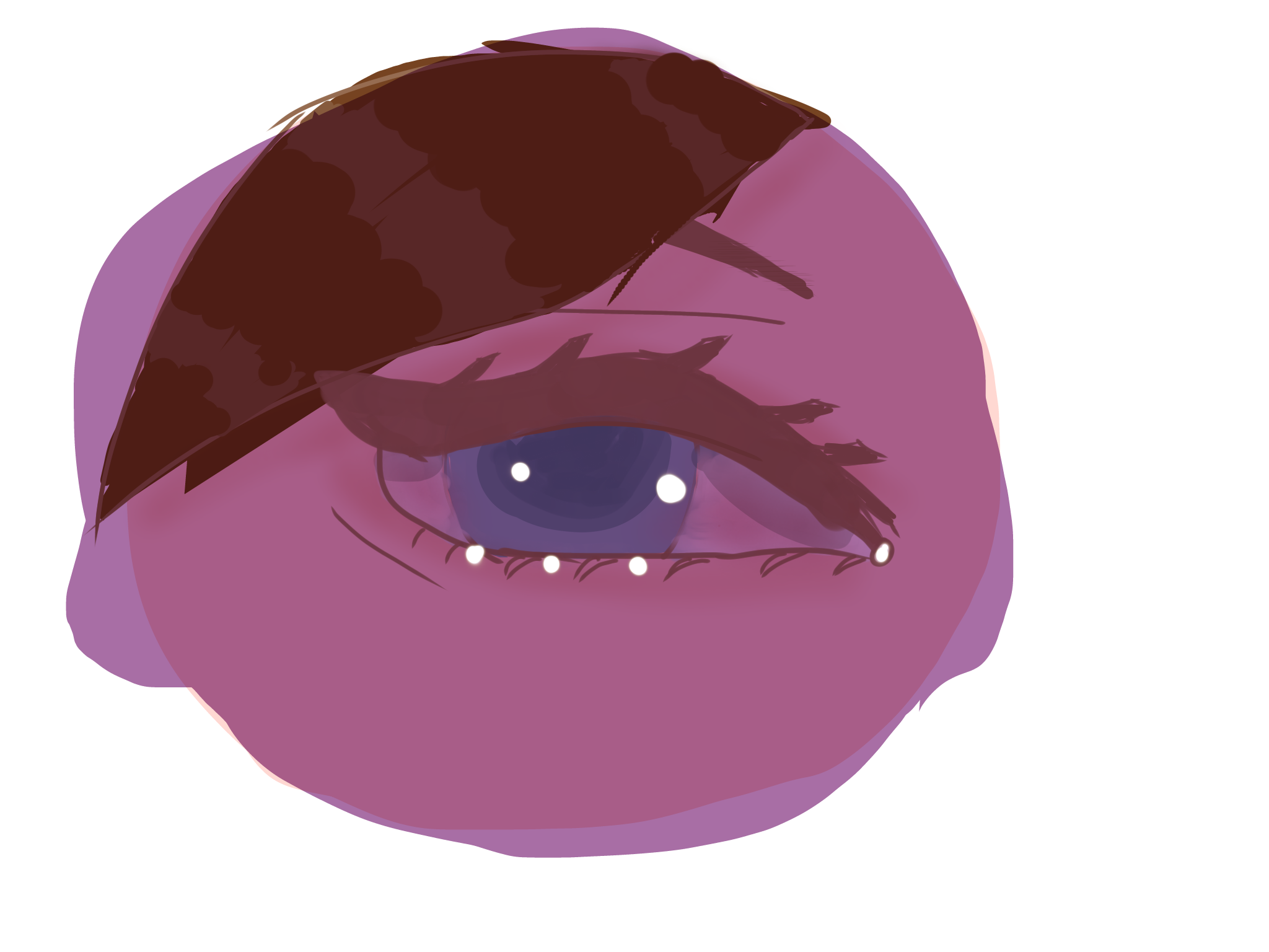 crying eye - ibisPaint