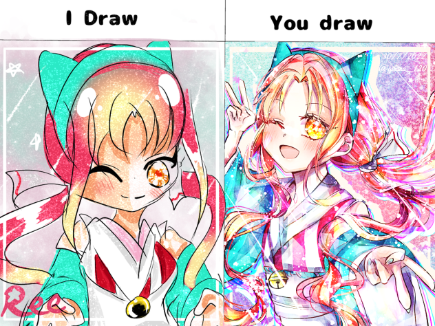 I draw you draw with Ree - ibisPaint