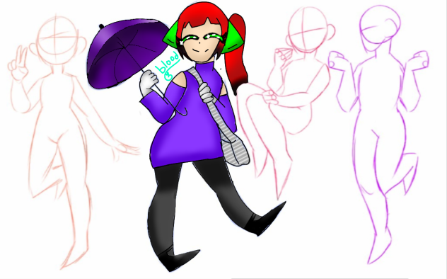 posing collab - ibisPaint