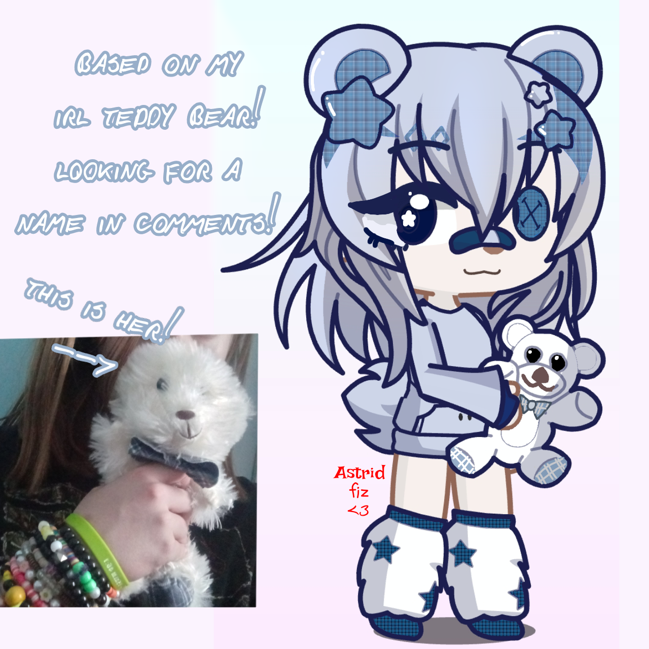 irl anxiety relief bear!!! ^_^ - ibisPaint