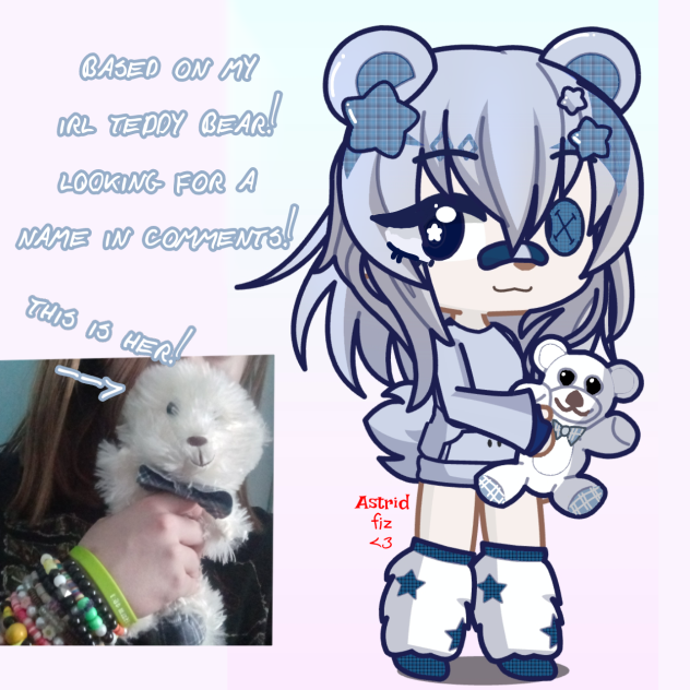 irl anxiety relief bear!!! ^_^ - ibisPaint