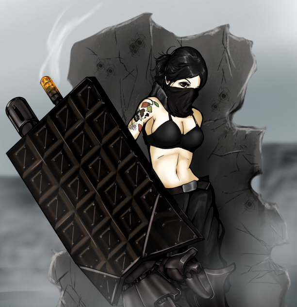 BLACK CHOCOLATE - ibisPaint