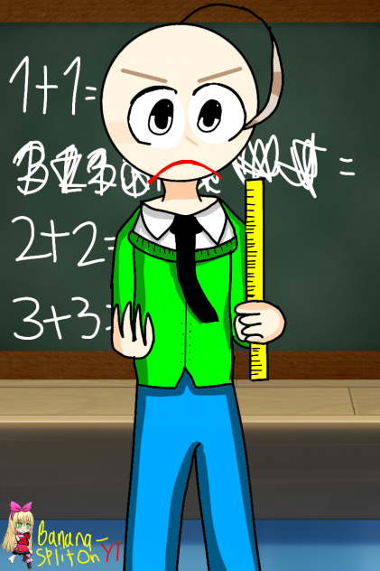 Baldi In Baldis Basics - ibisPaint