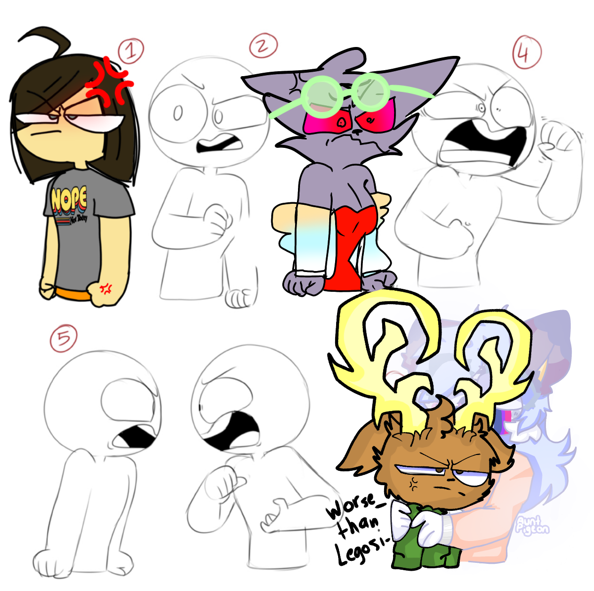 Anger collab - ibisPaint