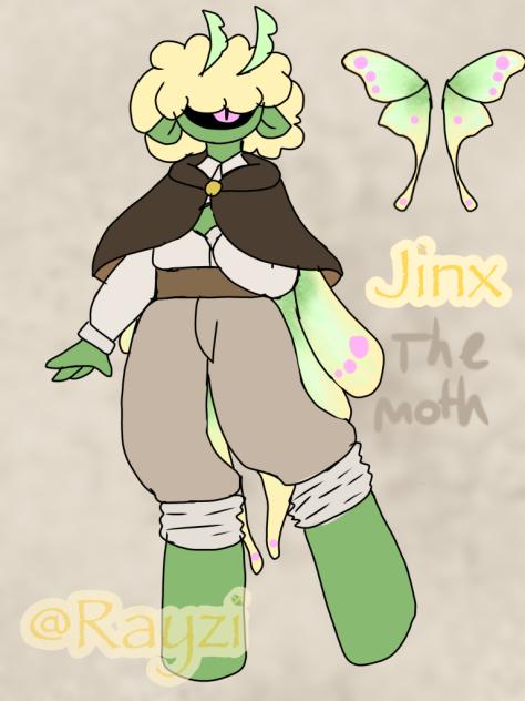 Jinx the moth - ibisPaint