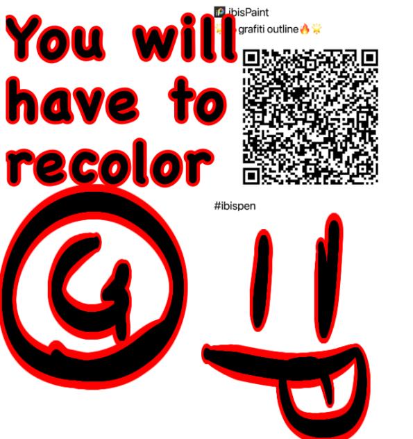🌟🔥graffiti outline - ibisPaint