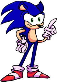 Modern Sonic over Xeno - ibisPaint
