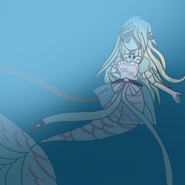 Yashiro mermaid speedpaint - ibisPaint