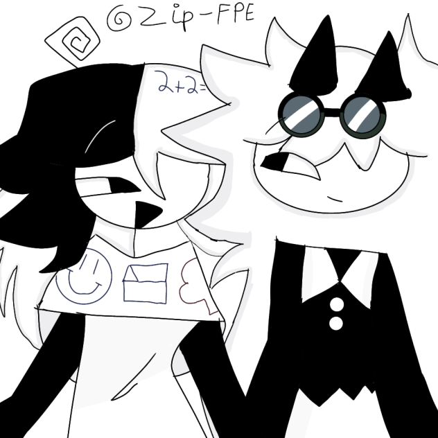 Zip and Edward^^ - ibisPaint