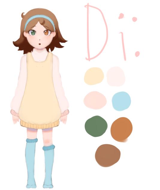 DI (CHARACTER DESIGNE PRACTICE) - ibisPaint