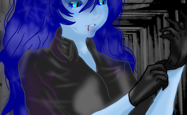 Ixel the sky demon on the case - ibisPaint