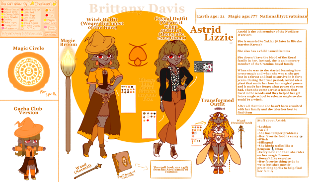 (New) Astrid Character Sheet (Read desc) - ibisPaint