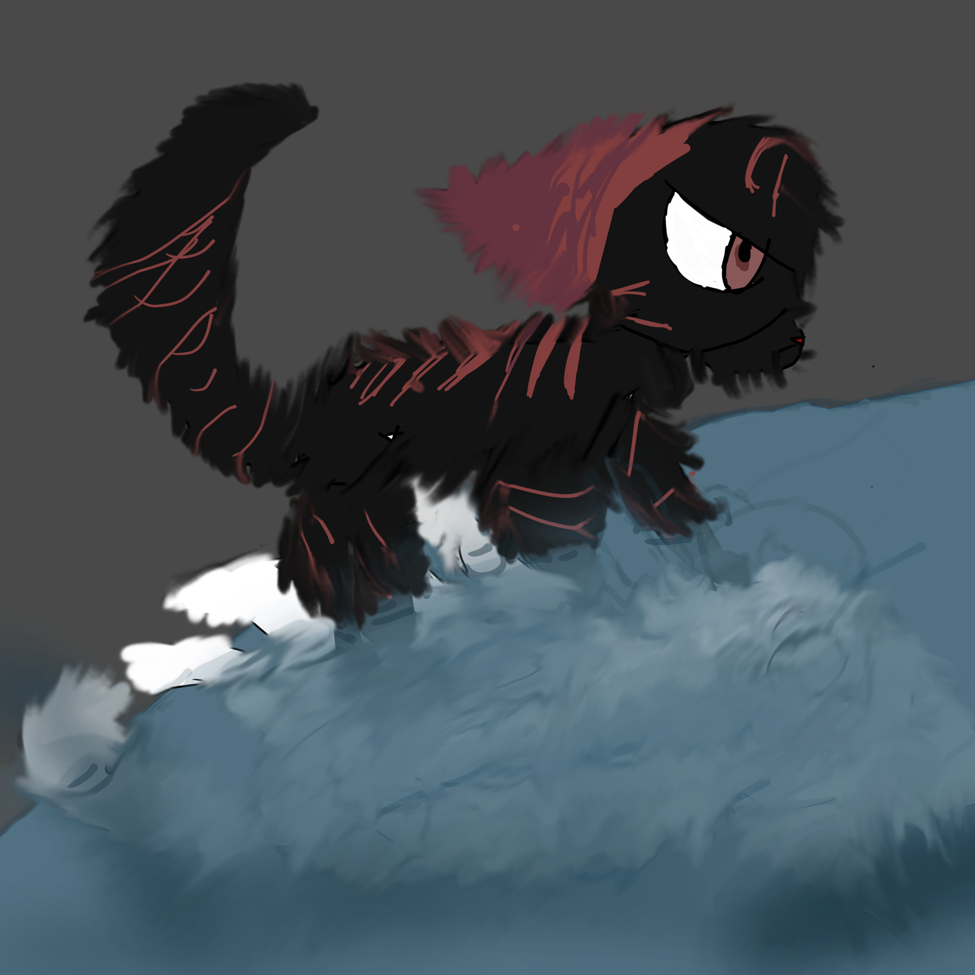 Sliverclaw & Darkear deaths warrior cats - ibisPaint