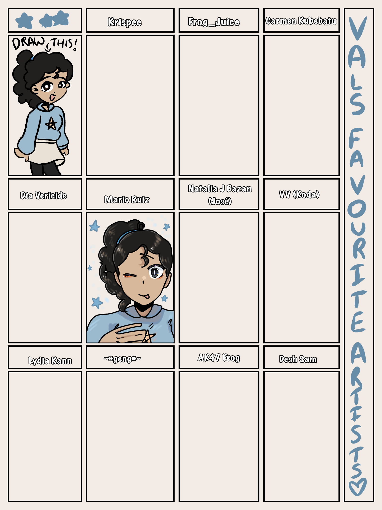 Val's favorite artists! - ibisPaint