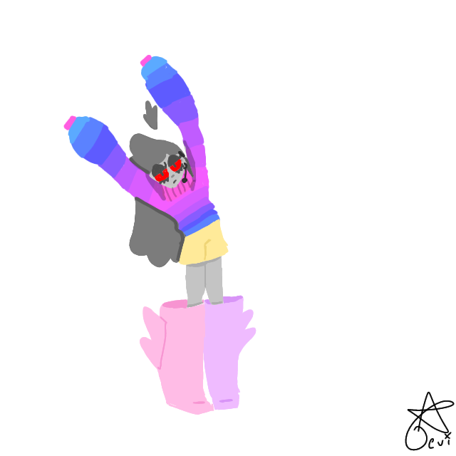 Cloudy vibin - ibisPaint