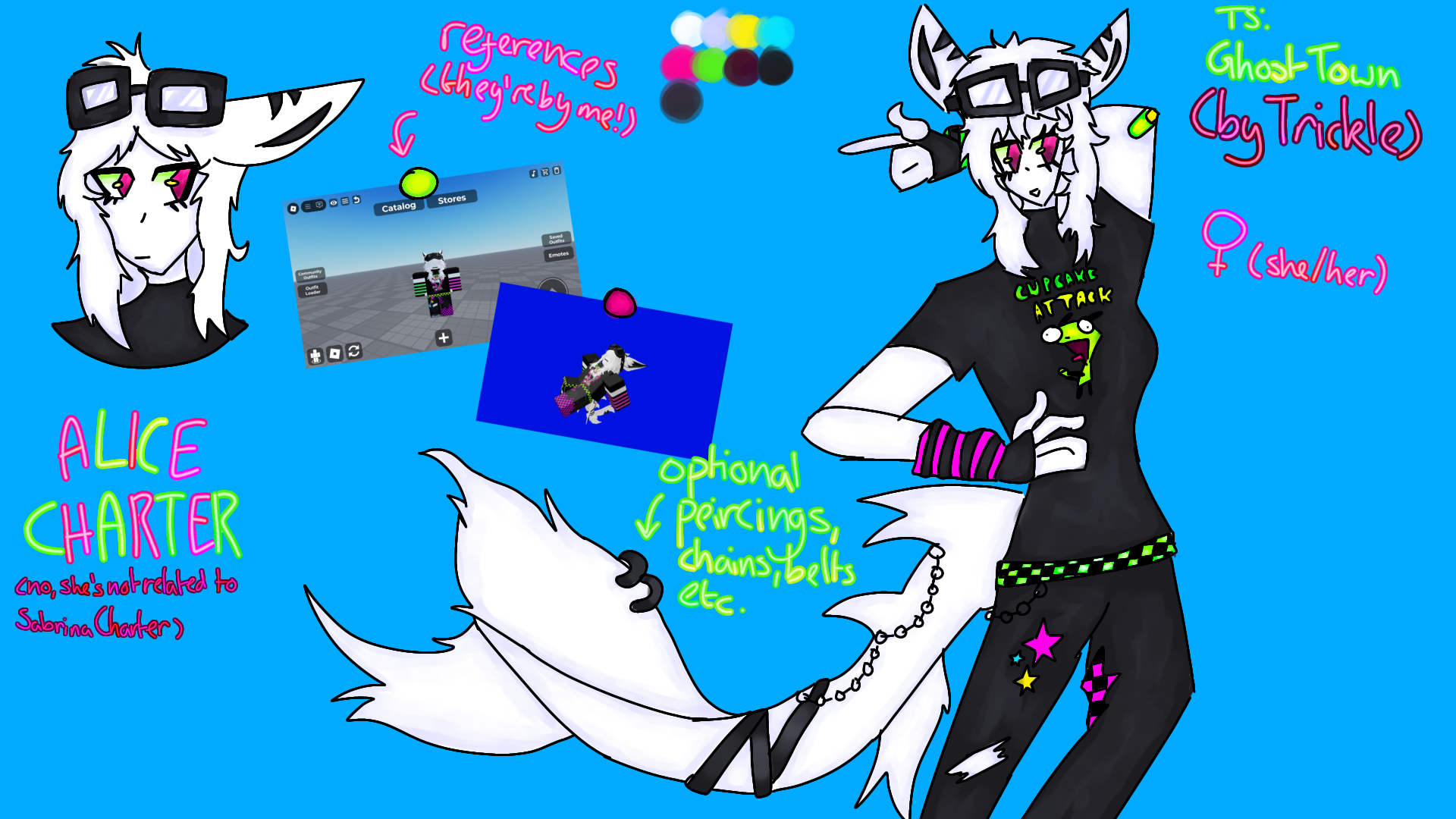persona reference sheet! - ibisPaint