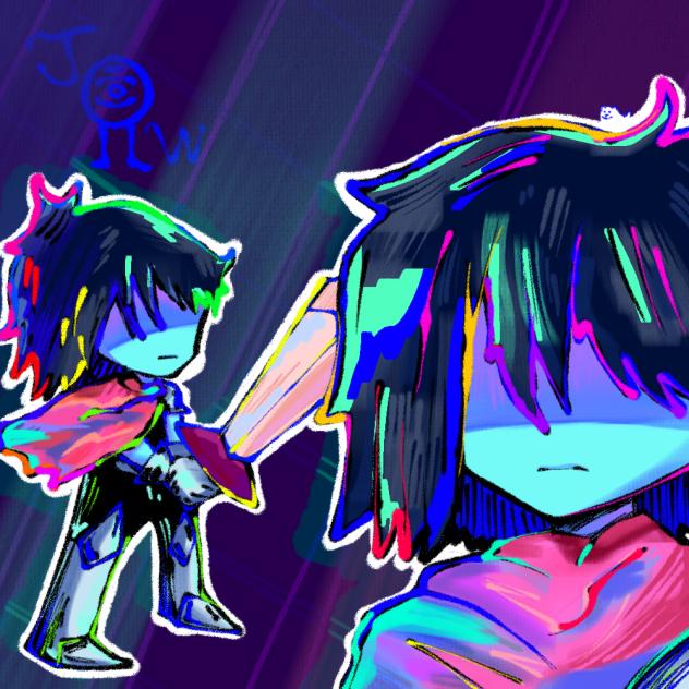 Kris Deltarune - ibisPaint