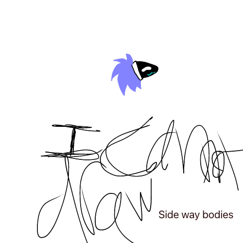 I CANNOT draw side-ways bodies - ibisPaint