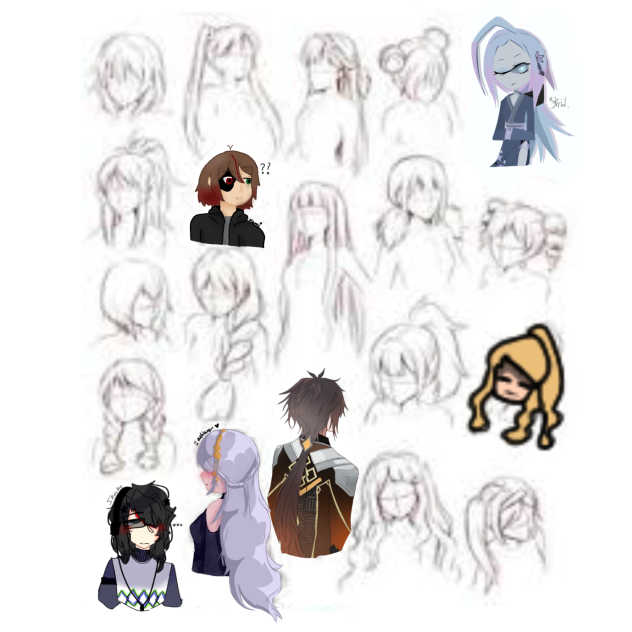 Hair Collab - ibisPaint