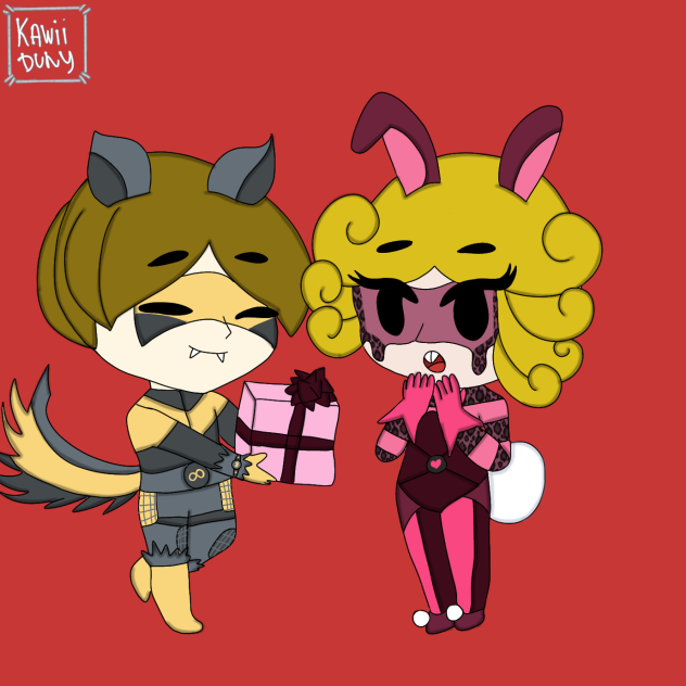 ruthless cat e exquisite Hare - ibisPaint