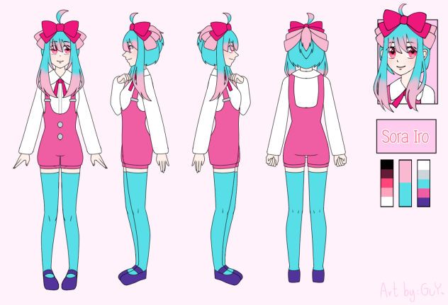 《Charsheet _Sora Iro》 - ibisPaint