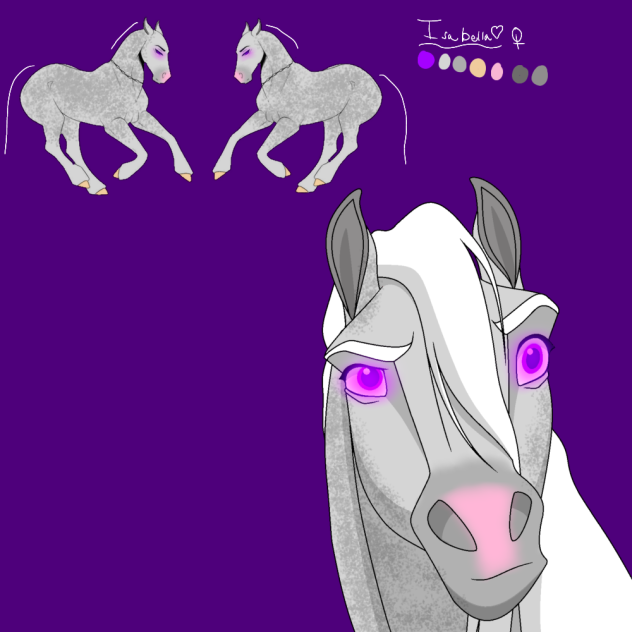 Isabella Ray - Reference Sheet - ibisPaint