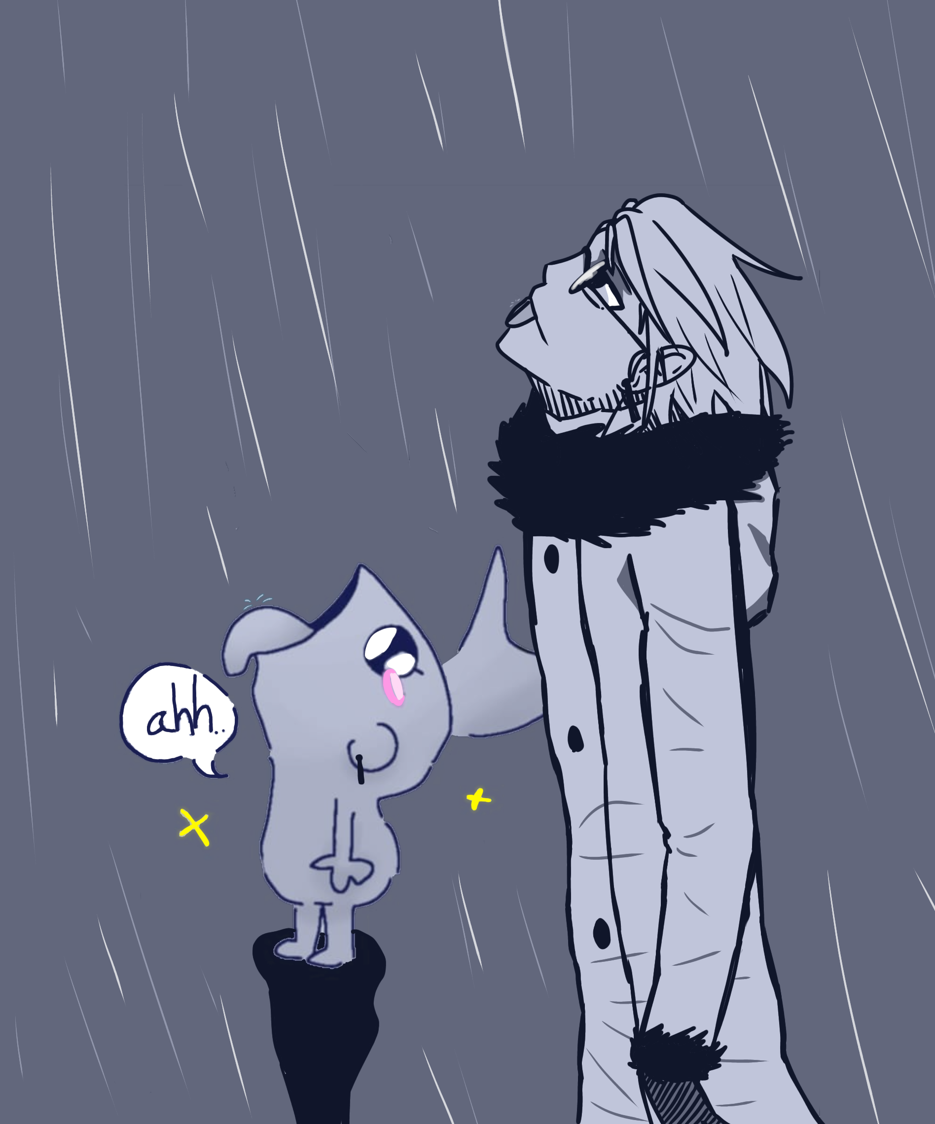 the rain - ibisPaint