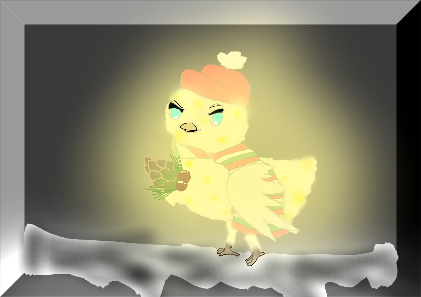 My cute chicken - ibisPaint