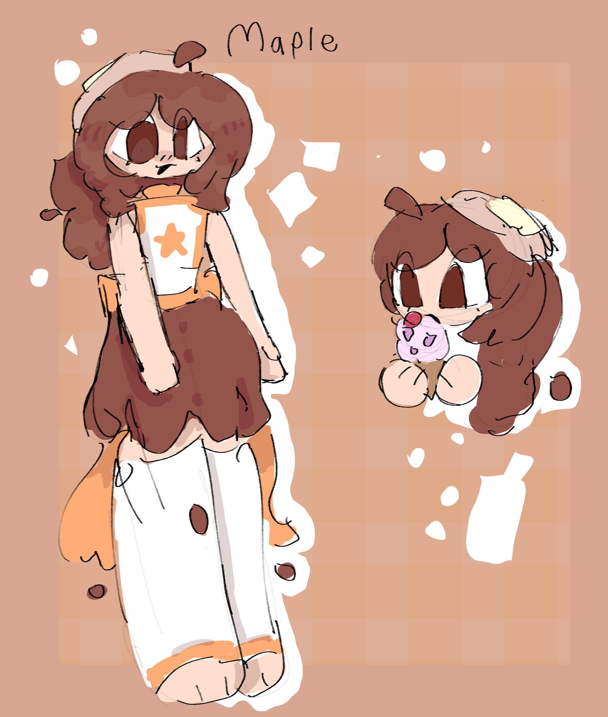 Character redesign pt.1 maple - ibisPaint