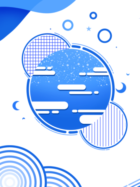 blue wallpaper - ibisPaint