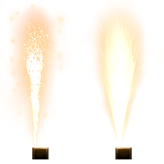 sparkler firework machine - ibisPaint