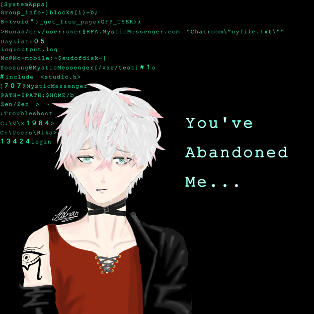 You've abandoned me - ibisPaint