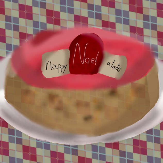 gateaux de noël - ibisPaint