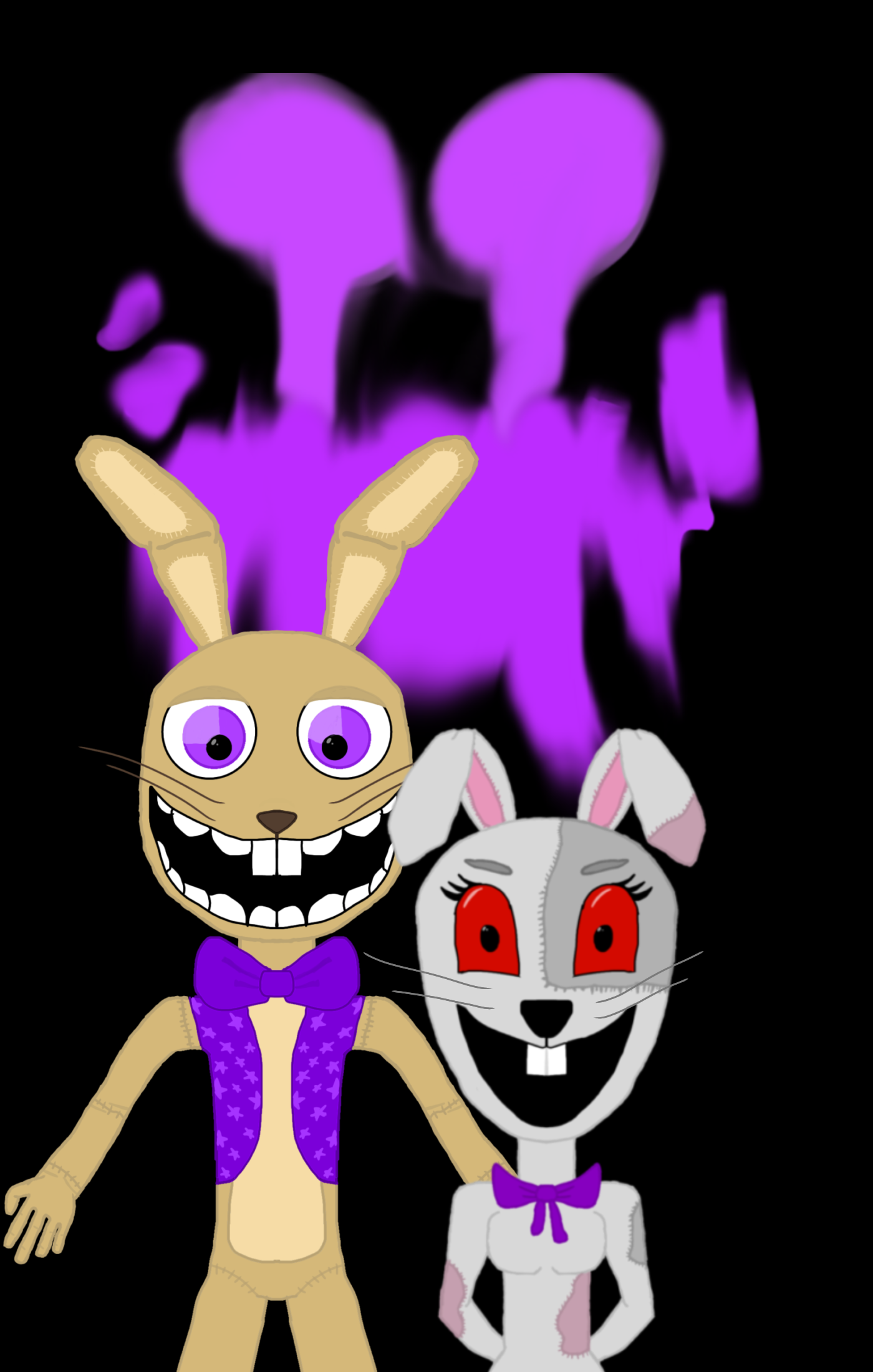 Glitchtrap & vanny - ibisPaint