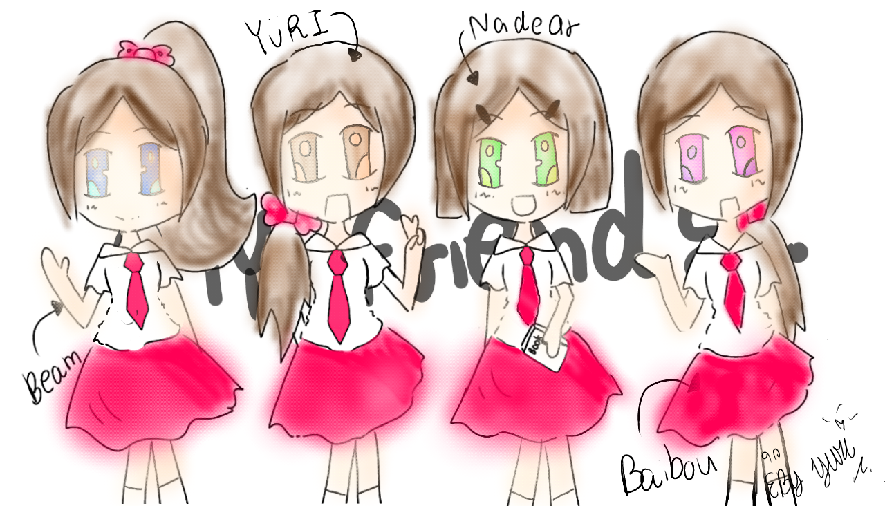 My friends - ibisPaint