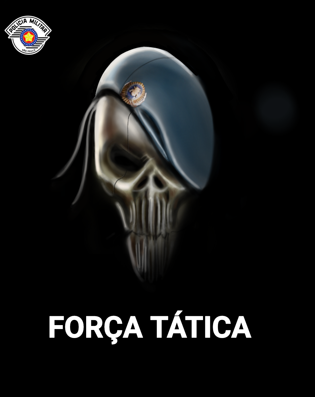 polícia militar força tática - ibisPaint
