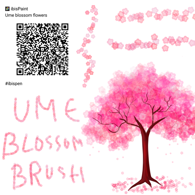 Ume blossom - ibisPaint